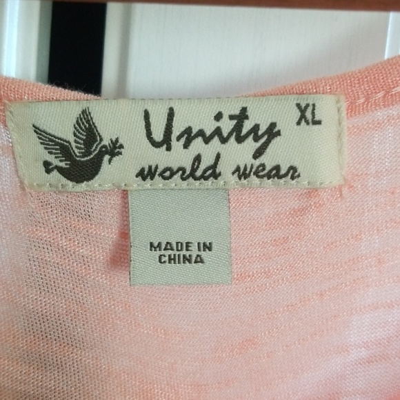 Unity World Wear | Tops | Unity Worldwear Xl Boho Handkerchief Hem Lace ...